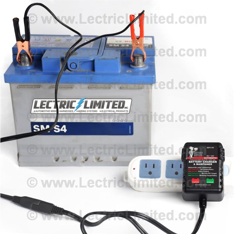 BATTERY BUTLER - BATTERY STORAGE CHARGER: 6/12 volt - Lectric Limited