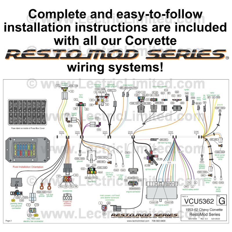 RESTOMOD SERIES WIRING HARNESS SYSTEM - Lectric Limited